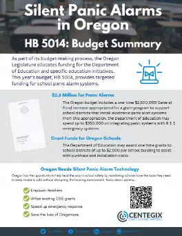 Oregon School Safety Standards - CENTEGIX