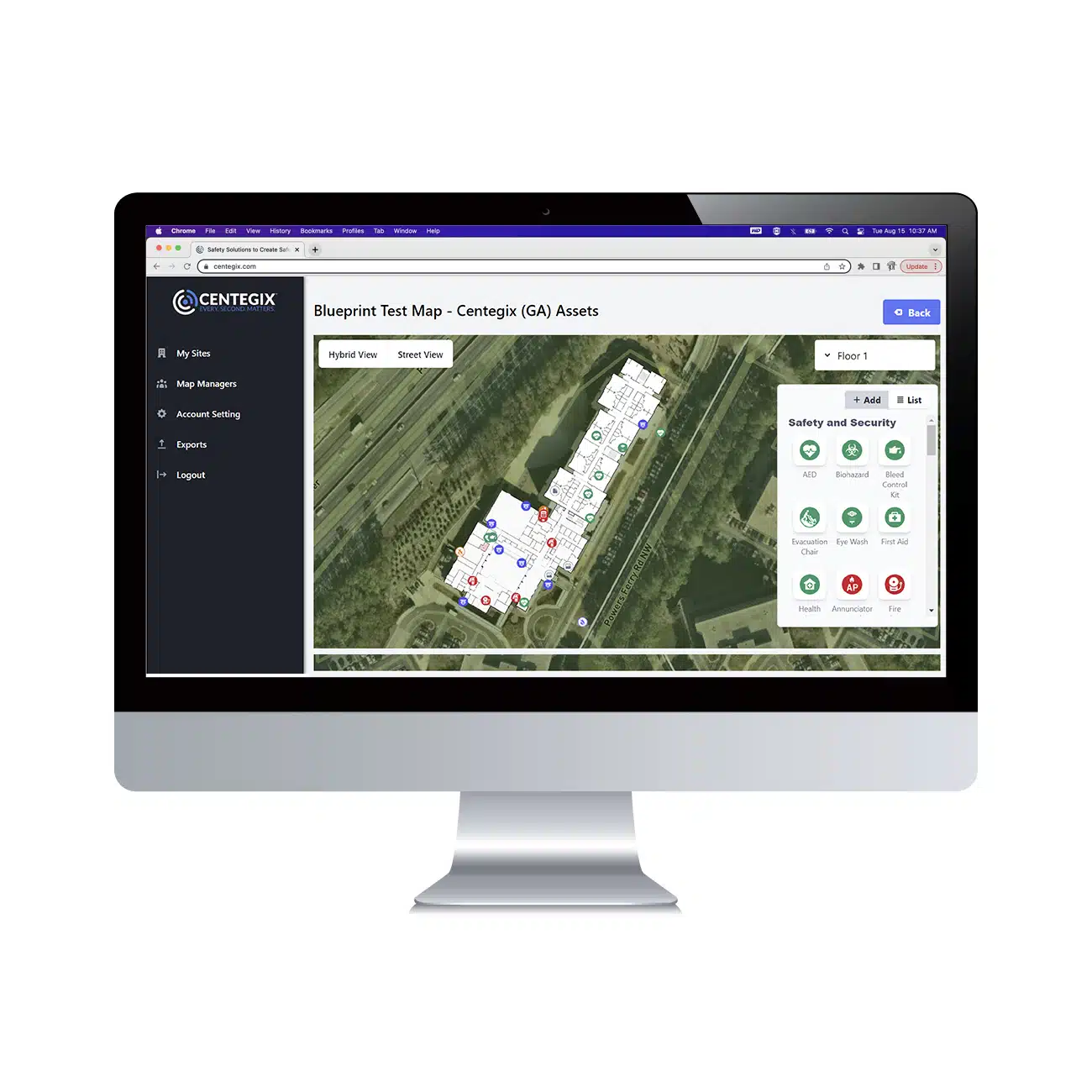 Digital Critical Incident Mapping for Rapid Incident Response | CENTEGIX