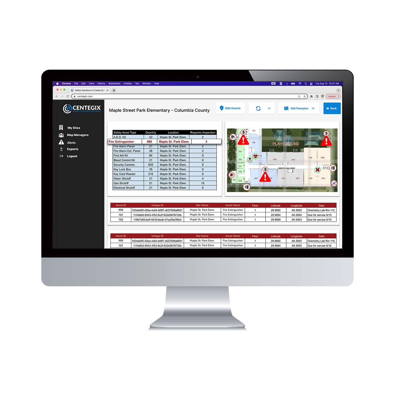 Digital Critical Incident Mapping for Rapid Incident Response | CENTEGIX