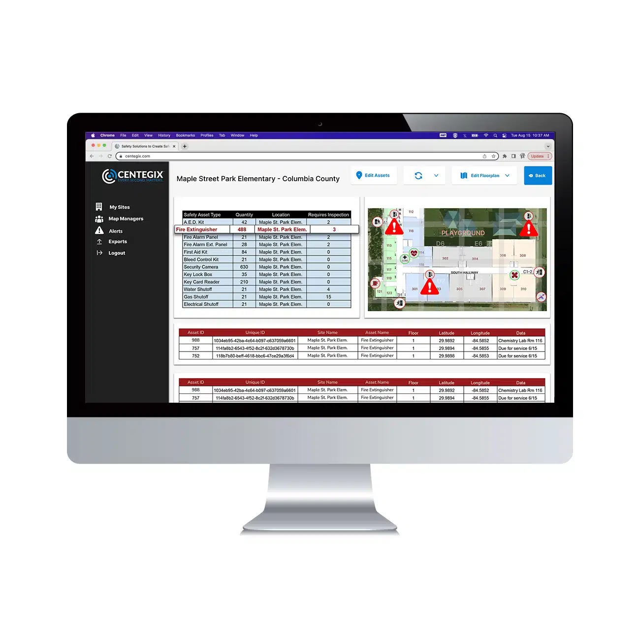 Digital Critical Incident Mapping for Rapid Incident Response | CENTEGIX